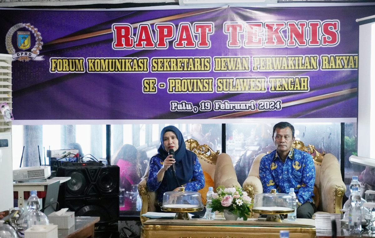 Forkom Sekwan se Sulteng 2024, Sekwan DPRD Sulteng Pimpin Rapat Persiapan Forkom Sekwan se Sulteng 2024, Sekwan DPRD Sulteng Pimpin Rapat Persiapan